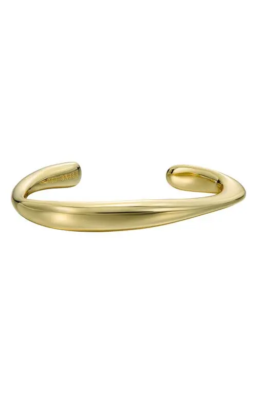 Ted Baker London Cova Contour Cuff Bracelet - Metallic Gold