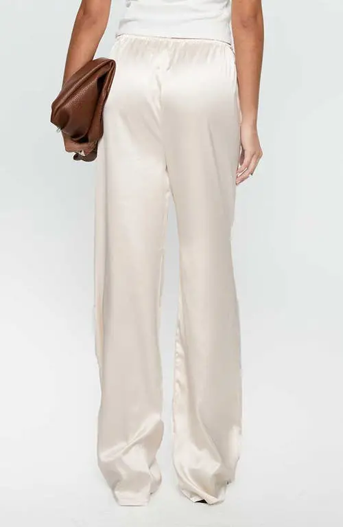 Princess Polly Soul Star Satin Wide Leg Pants