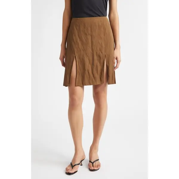 Eckhaus Latta Shadow Slit Nylon Skirt