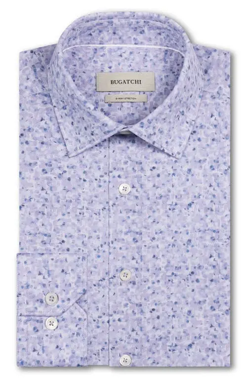Bugatchi James Ooohcotton® Abstract Print Twill Button-up Shirt