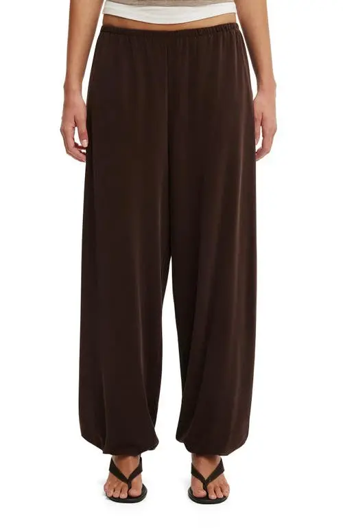 COTTON ON Honey Balloon Pant - Dark Oak