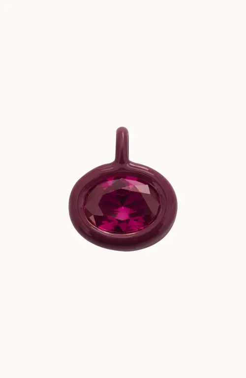 JOIANA JEWELRY Birthstone Charm - July - Ruby