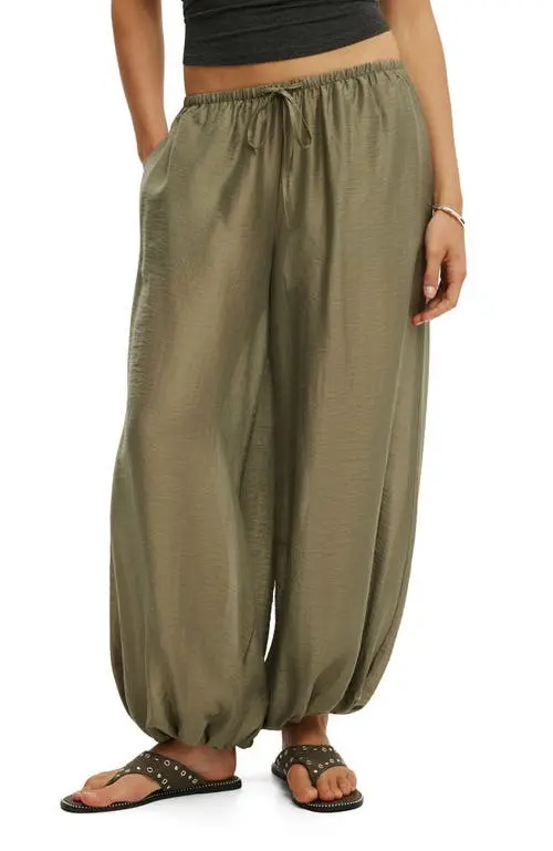 COTTON ON Rio Balloon Pant - Khaki