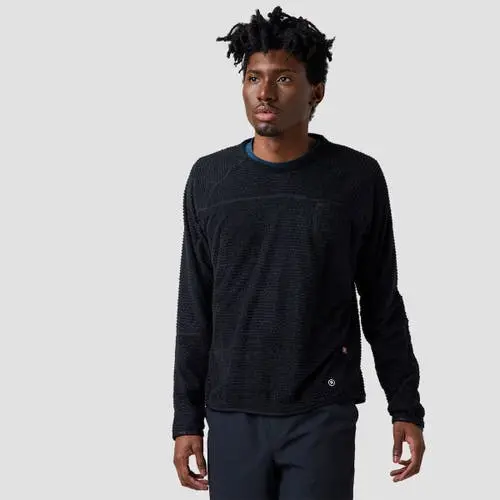 BACKCOUNTRY Highliner Primaloft Air-perm Fleece Crew - Black