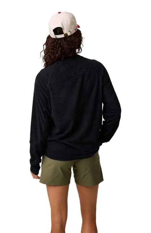 BACKCOUNTRY Highliner Primaloft Air-perm Fleece Crew - Black