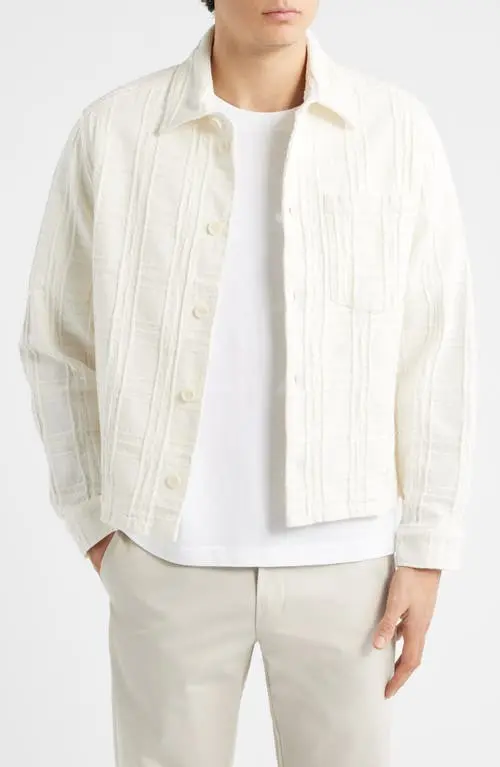 PERCIVAL Canyon Heavyweight Check Overshirt