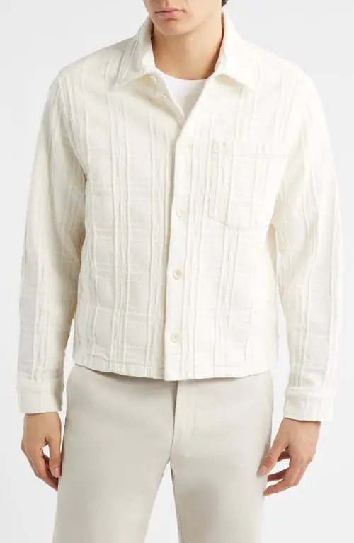 PERCIVAL Canyon Heavyweight Check Overshirt