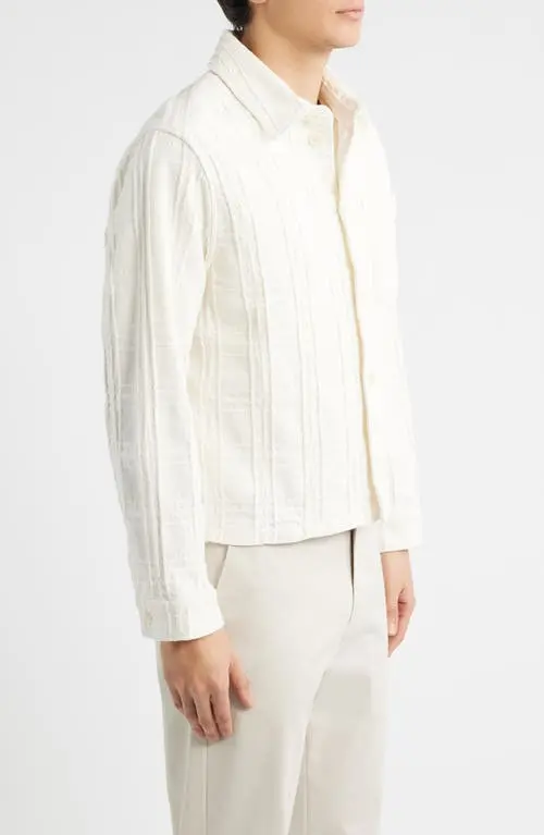 PERCIVAL Canyon Heavyweight Check Overshirt