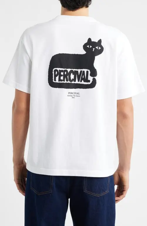 PERCIVAL Perci Loaf Oversize Graphic T-shirt