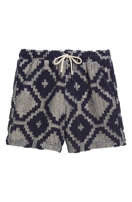 Oas Trastevere Porto Shorts - Dark Blue