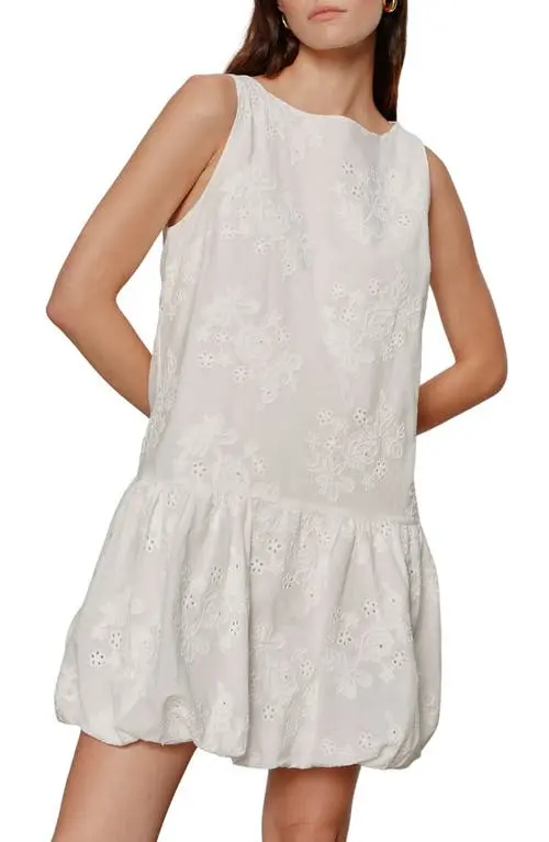 Sanctuary Cotton Eyelet Mini Dress