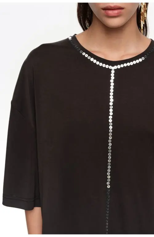 Bimba Y Lola Sequined T-shirt
