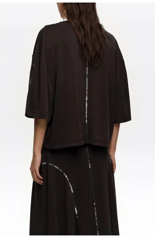 Bimba Y Lola Sequined T-shirt