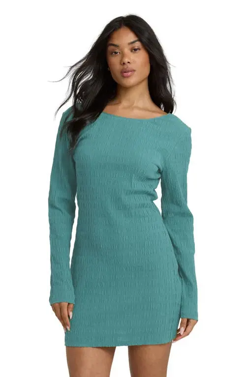 BILLABONG Dream Life Long Sleeve Minidress