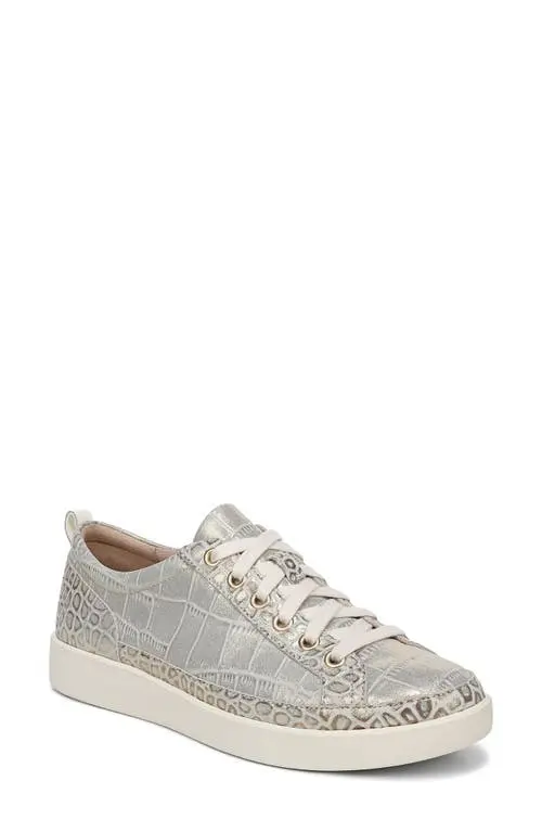 Vionic Winny Metallic Leather Sneaker