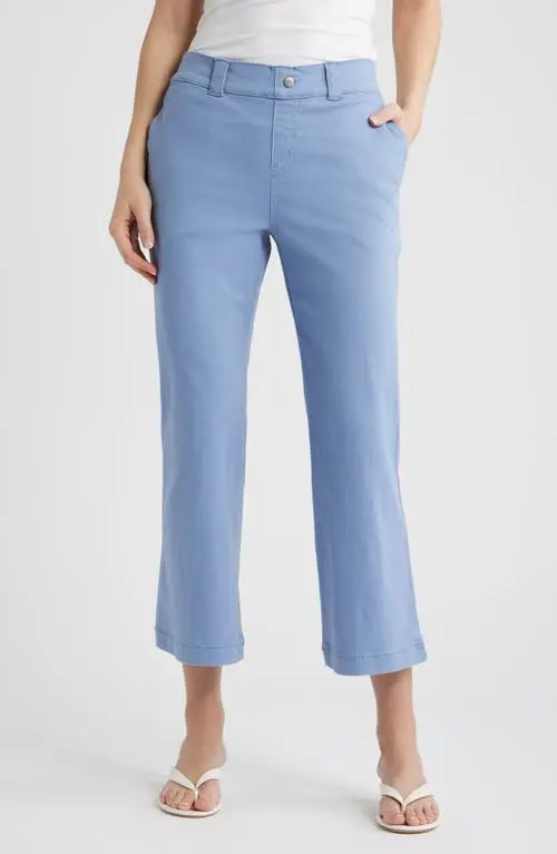 Hue Kick Flare Pull-on Pants - Colony Blue
