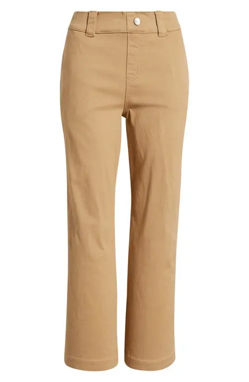 Hue Kick Flare Pull-on Pants - Tannin