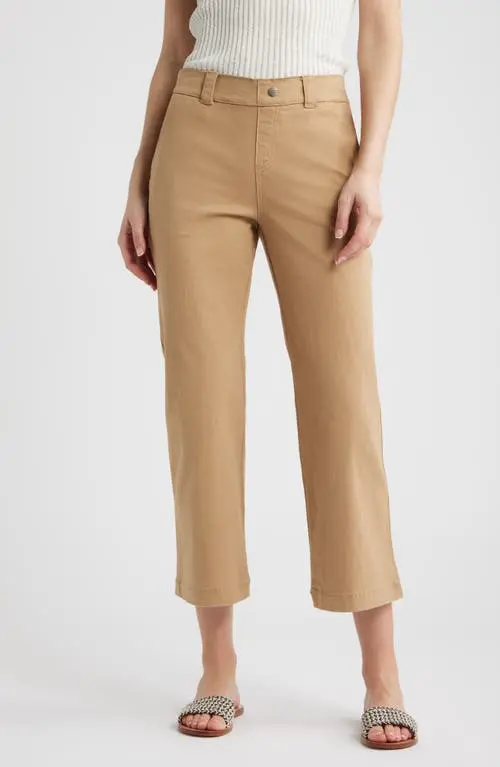 Hue Kick Flare Pull-on Pants - Tannin