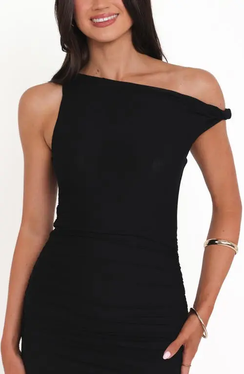 PETAL & PUP Sandria One-shoulder Maxi Dress