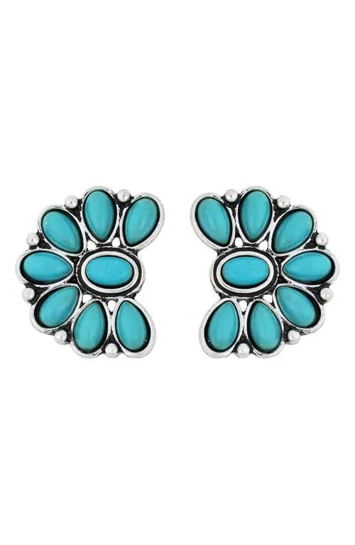 PANACEA Western Earrings - Turquoise