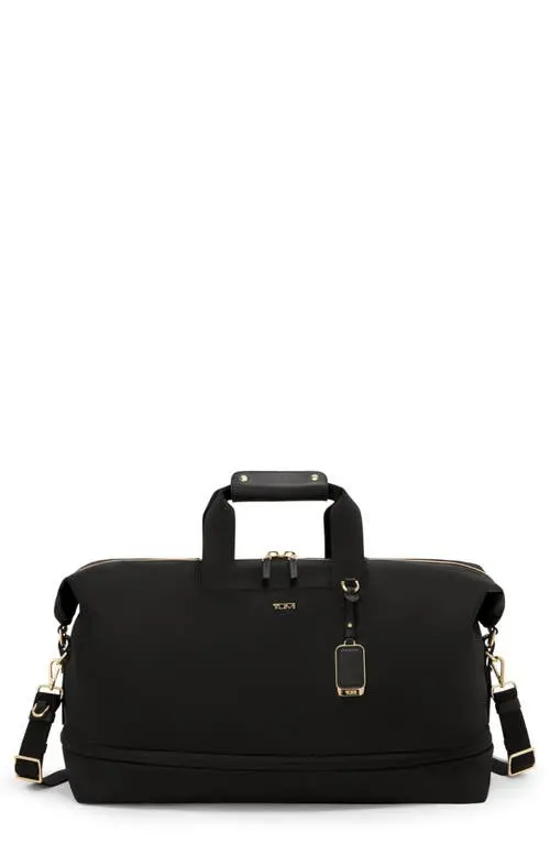 Tumi Voyageur Rhys Expandable Duffle - Black/gold