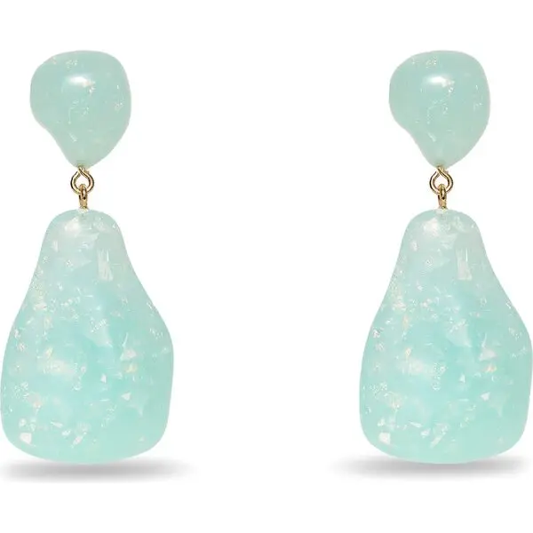 Lele Sadoughi Wilma Drop Earrings - Ocean Spray