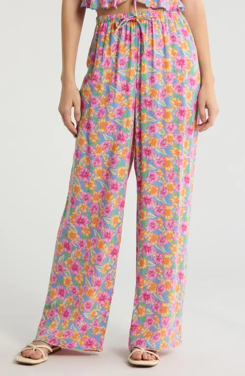 Rip Curl Printed Wide-leg Pants