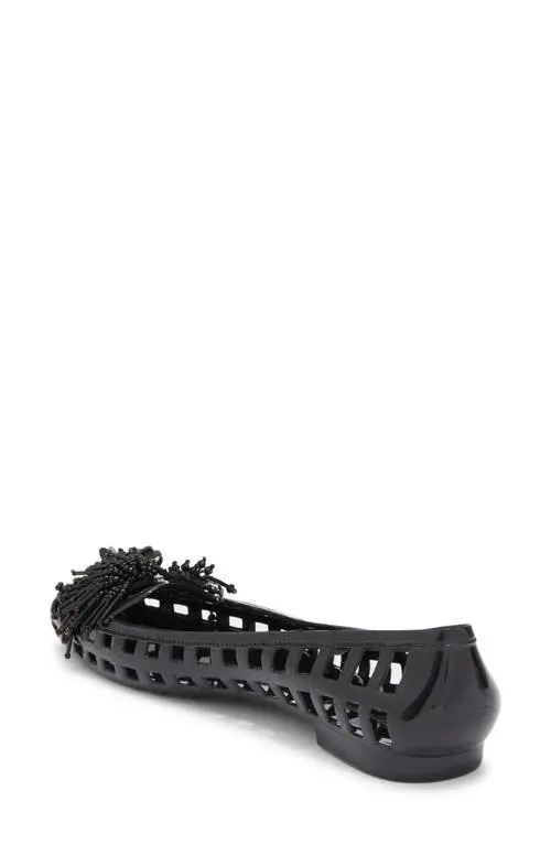 Jeffrey Campbell Danceteria Flat - Black Combo