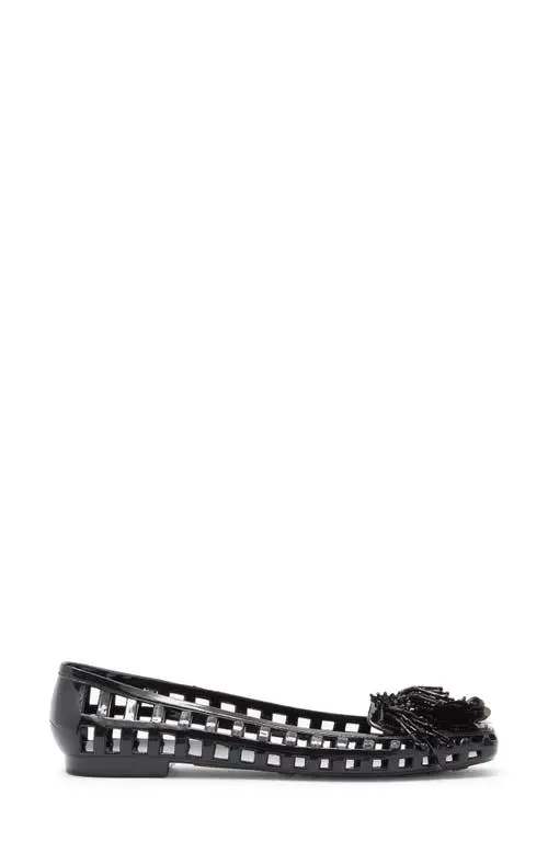 Jeffrey Campbell Danceteria Flat - Black Combo