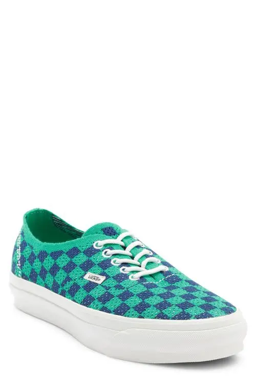 VANS Authentic 44 Ek Sneaker - Punk Check Green/navy