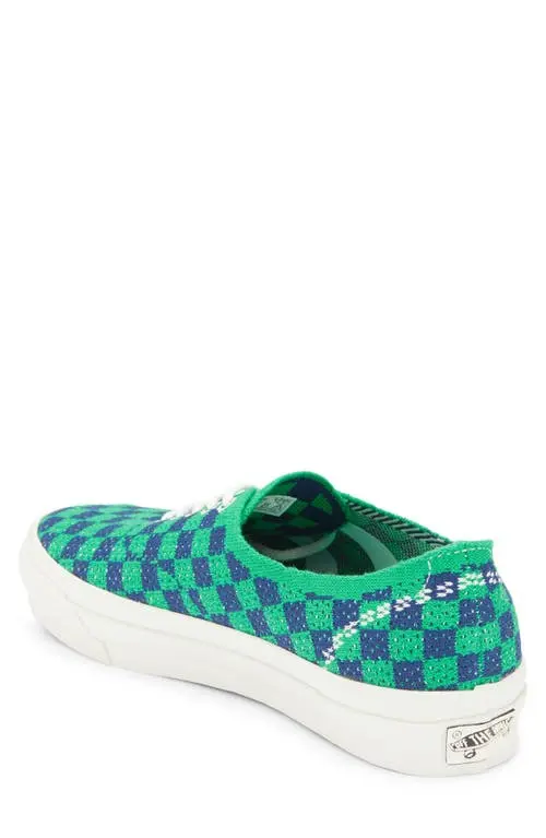 VANS Authentic 44 Ek Sneaker - Punk Check Green/navy