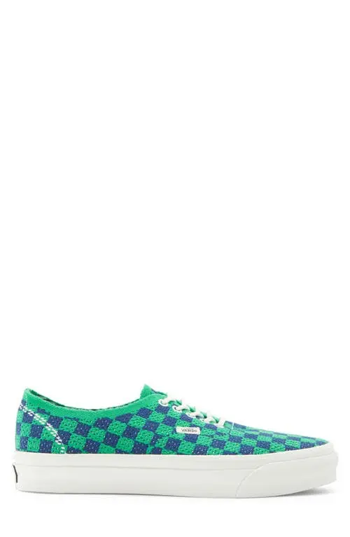VANS Authentic 44 Ek Sneaker - Punk Check Green/navy