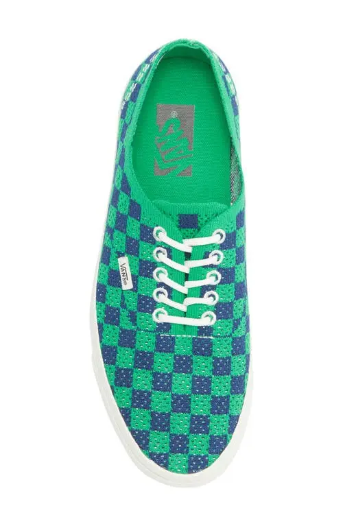 VANS Authentic 44 Ek Sneaker - Punk Check Green/navy