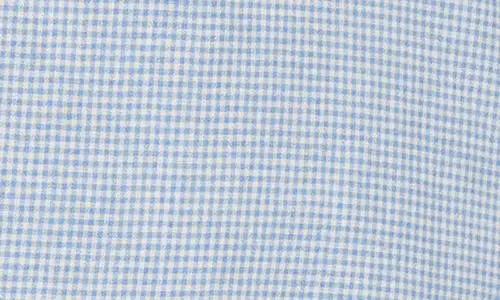 Eberjey Linen Blend Long Sleeve Nightgown - Gingham White/summer