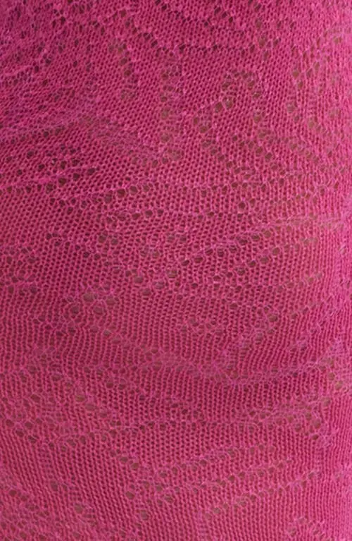 STEMS Sweet Florence Lace Crew Socks - Berry