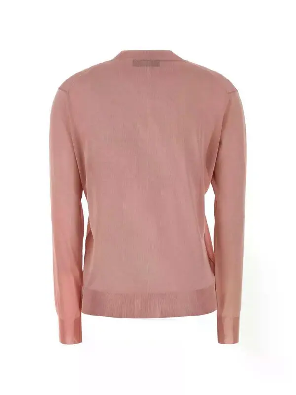 Fendi V-neck Stretch Sweater