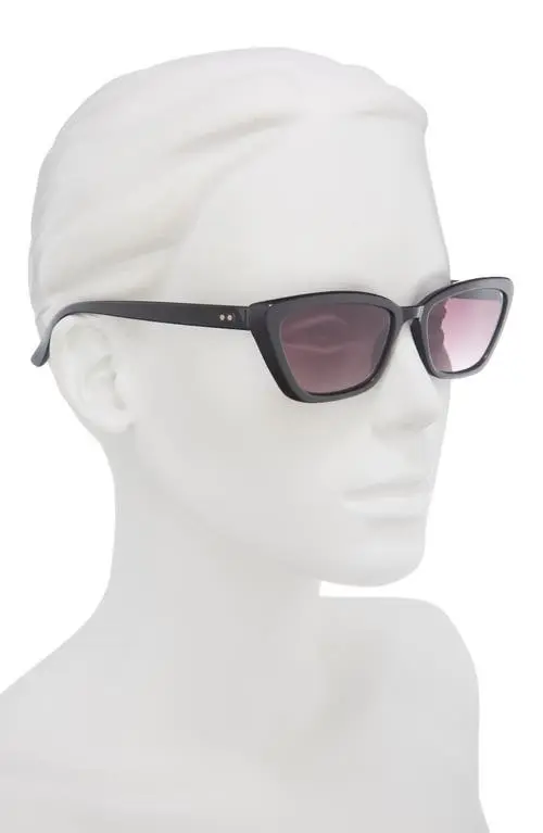 Bp. Gradient Cat Eye Sunglasses - Black