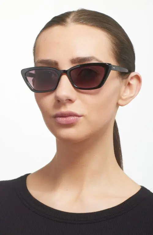 Bp. Gradient Cat Eye Sunglasses - Black