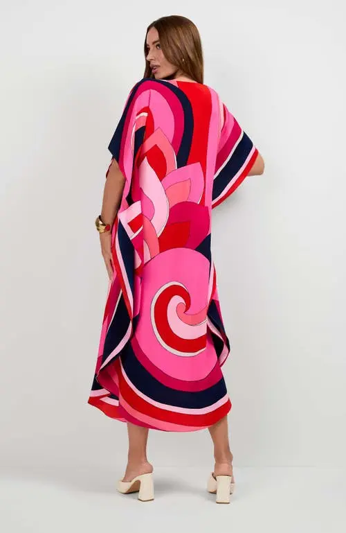 Trina Turk Jalani Maxi Caftan Dress