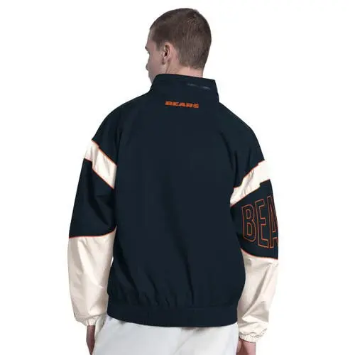 STARTER Chicago Bears The Gust Full-zip Hoodie