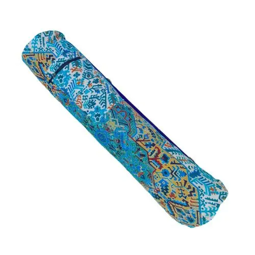 Vismaya Geometric Print Yoga Mat Bag