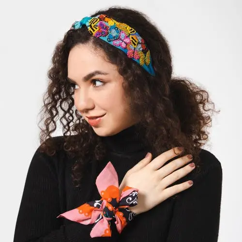 Vismaya Butterfly Embroidered Headband