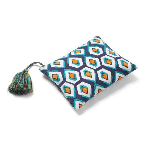 Vismaya Pentagon Embroidered Travel Pouch