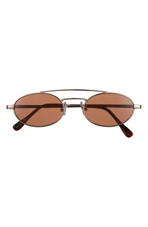 Bp. Retro Oval Sunglasses - Gold
