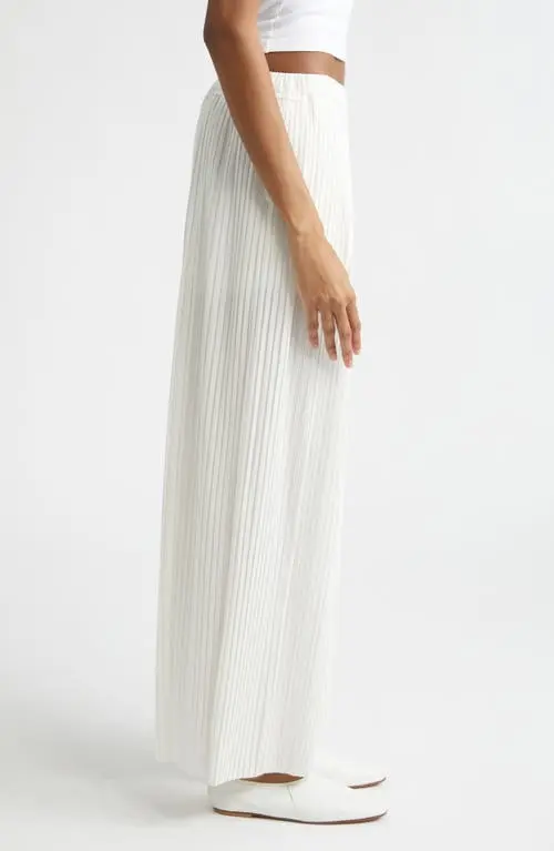 EENK Pleated Straight Leg Trousers