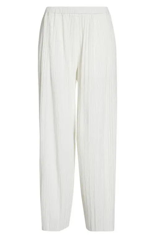EENK Pleated Straight Leg Trousers