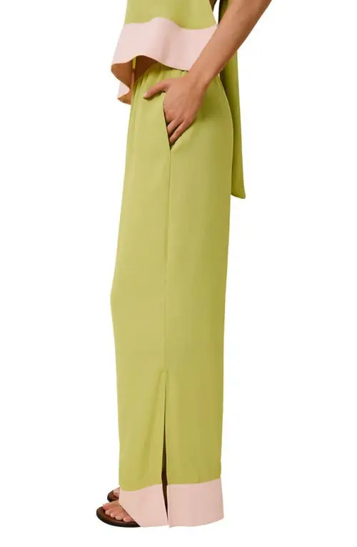 Solid & Striped The Atonia Colorblock Wide-leg Pants