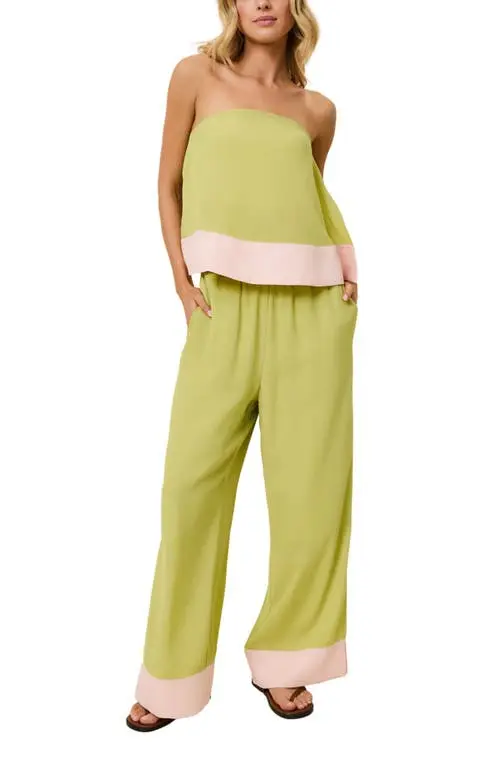 Solid & Striped The Atonia Colorblock Wide-leg Pants