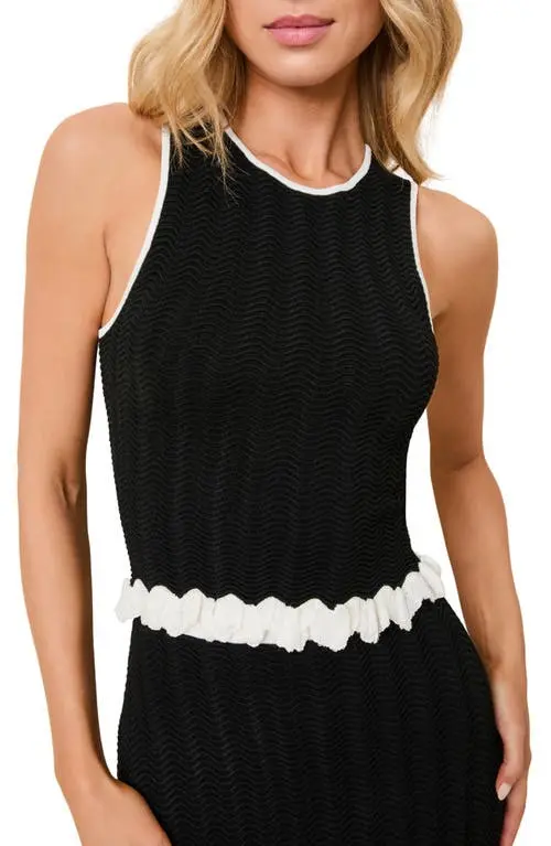 Solid & Striped The Diana Sleeveless Top - Noir