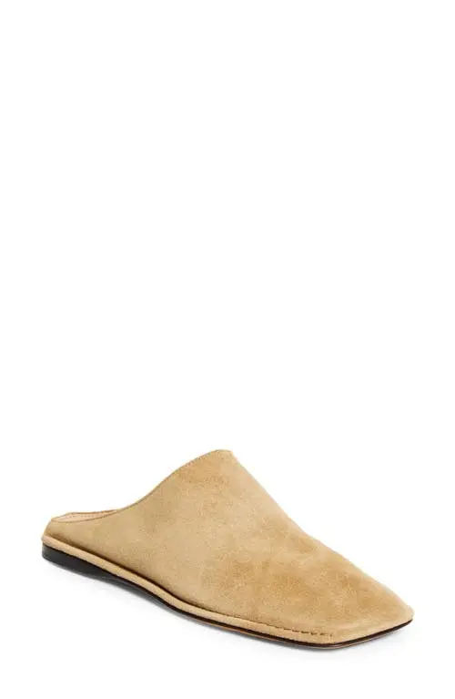 THE ROW Piper Mule - Mud Brown